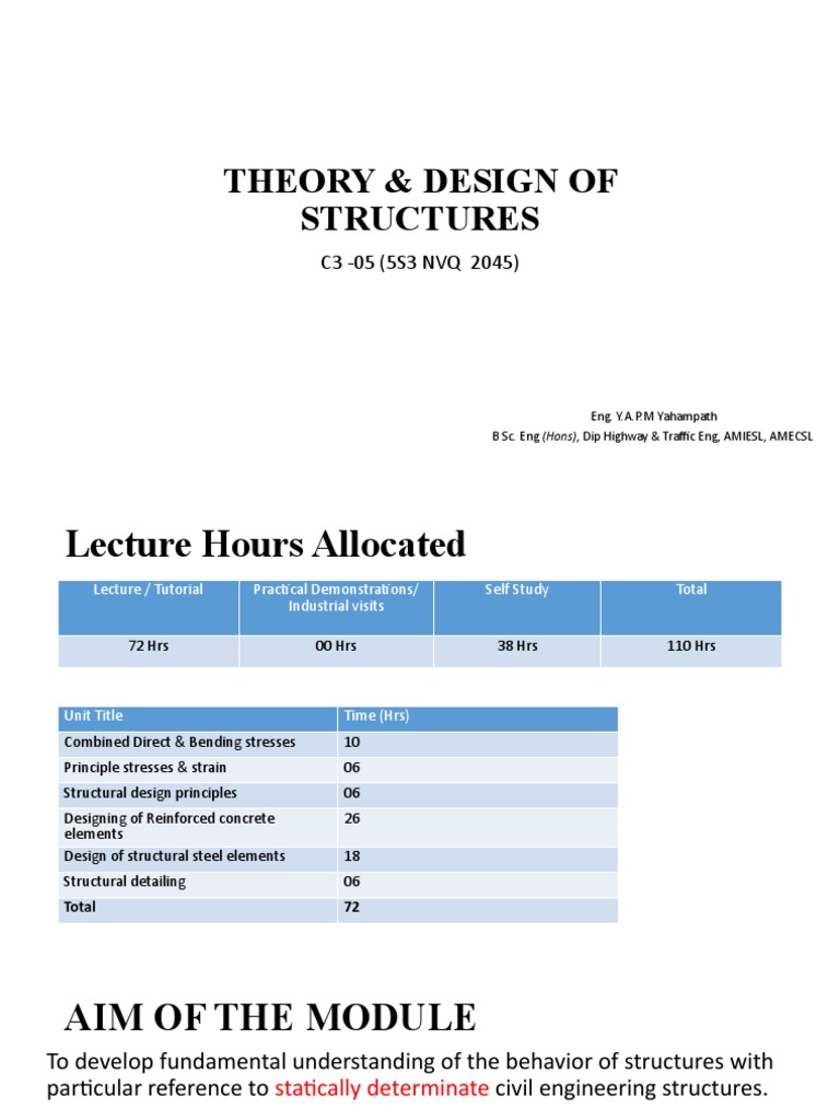 TDS Lec 3 | PDF | Stress (Mechanics) | Force