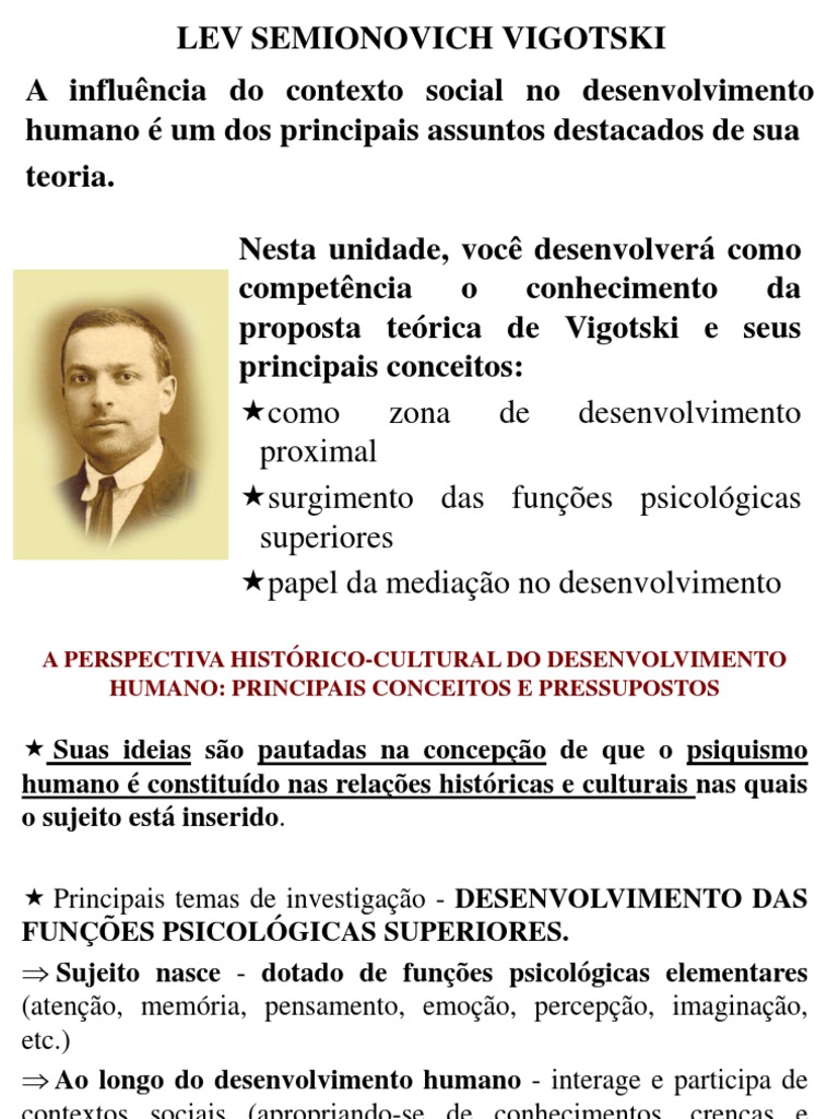 5 Lev Semionovich Vigotski | PDF | Emoções | Psicologia