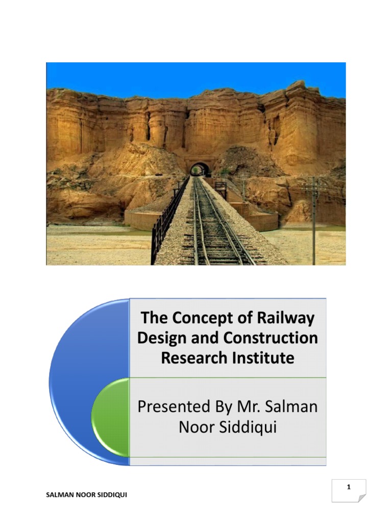 Railway Institute Research Center Concept Paper | PDF | Engineering | Mechanical Engineering
