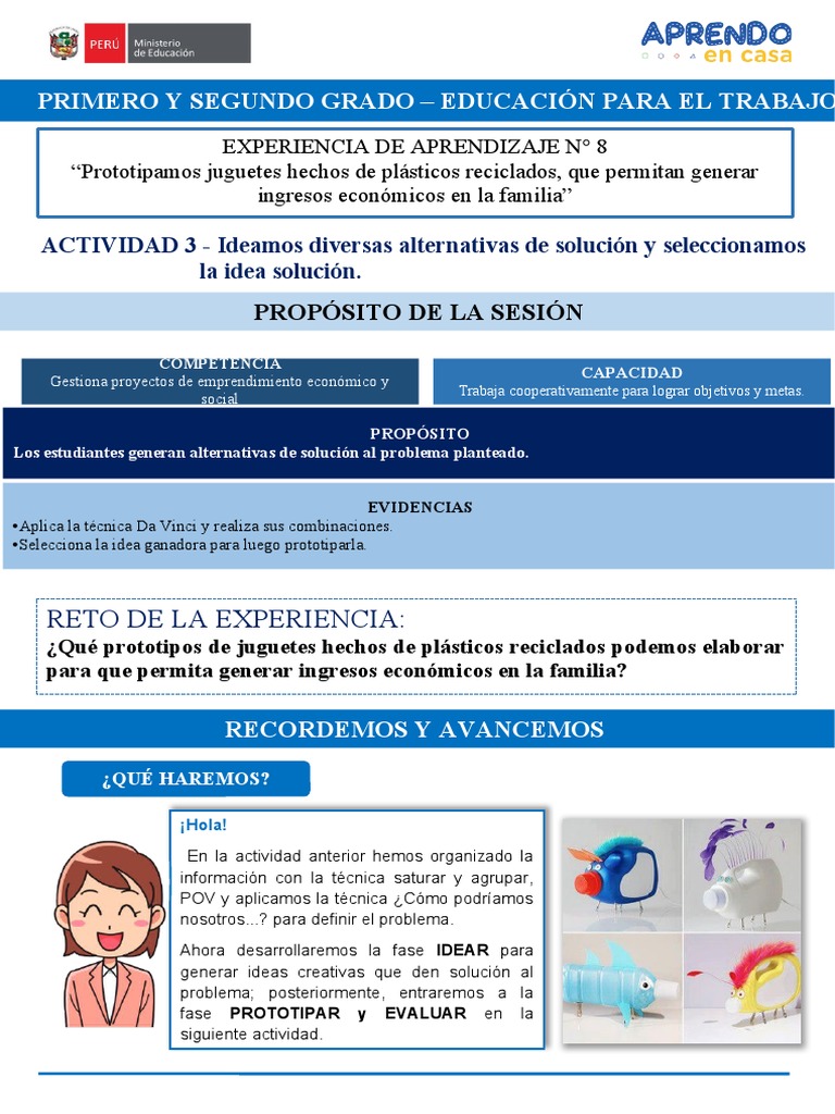 Viii Experiencia de Aprendizaje - Act 3 - 1 y 2 Grado | PDF ... Viii Experiencia de Aprendizaje - Act 3 - 1 y 2 Grado | PDF ...