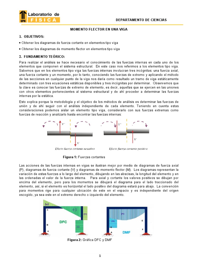 S10 Laboratorio Virtual Momento Flector | PDF | Viga (Estructura) | Mecanica clasica