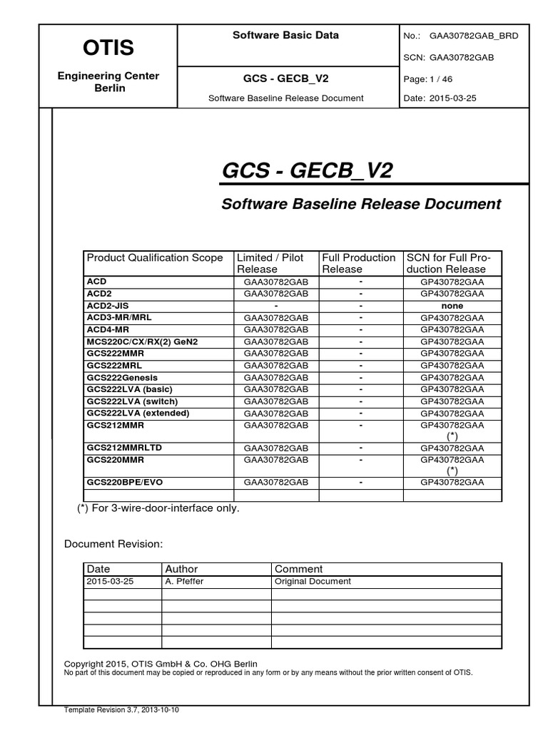 Software Baseline Release Document | PDF | Computer Architecture | Computer Data