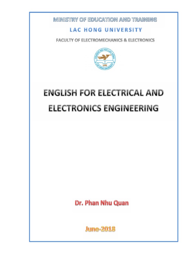 English For Electrical and Electronics Engineering v2 | PDF | Electric Motor | Electrical ...
