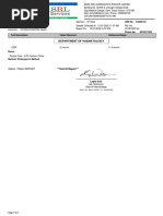 Blood Test Report | PDF | Medical Specialties | Clinical Medicine