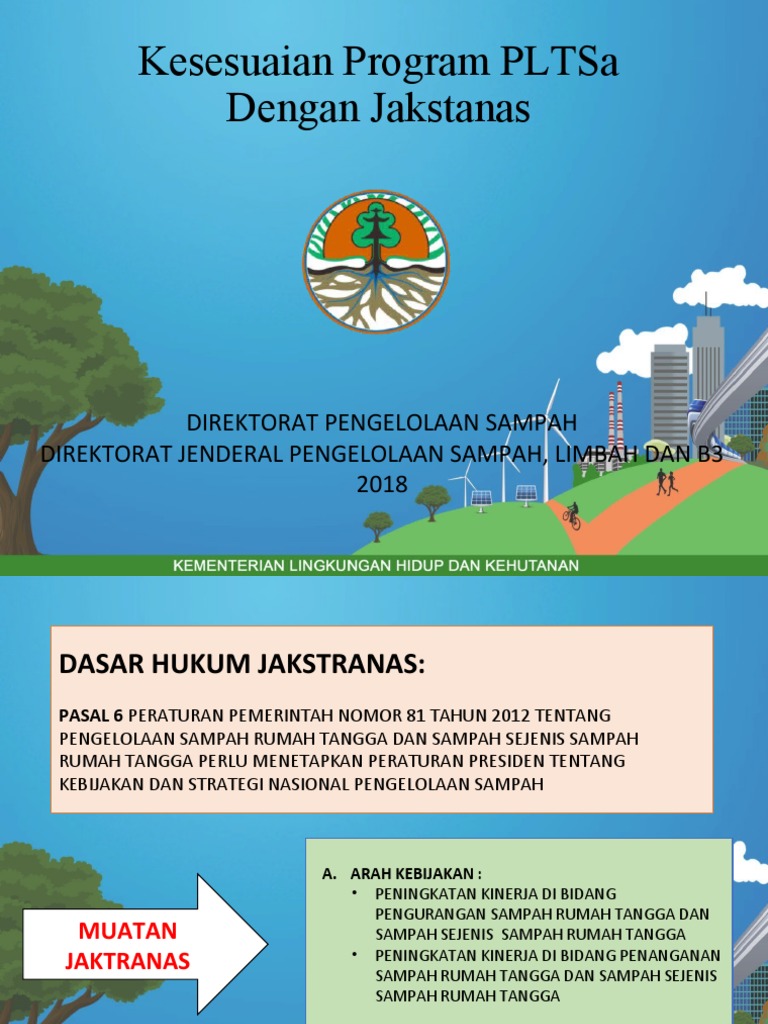 PLTSa Kota Tangerang (KLHK) | PDF