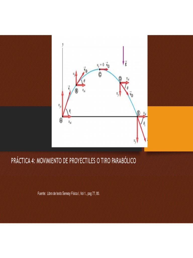 Practica #4 | PDF | Velocidad | Proyectiles