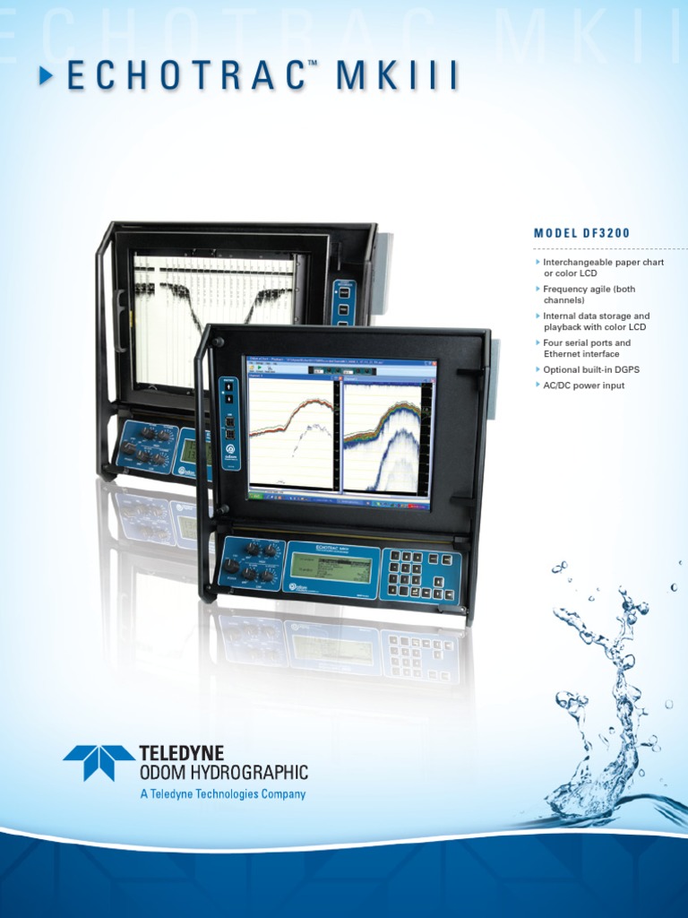 Echotrac Mkiii: Model DF | PDF | Computer Architecture | Computing
