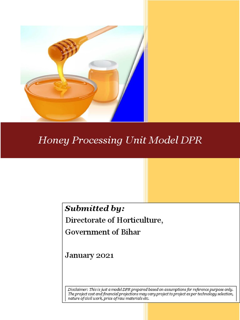 ModelDPR HoneyProcessing | PDF | Honey Bee | Beekeeping