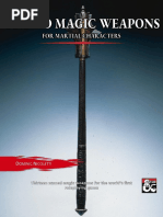 10 Unique Spears - The Homebrew | PDF | Dungeons & Dragons | Spear
