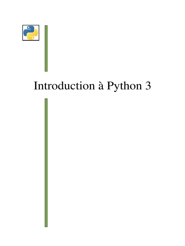 Cours Python3 | PDF | Compilateur | Python (Langage de programmation)