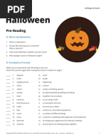 10 Phrasal Verbs For Halloween | PDF