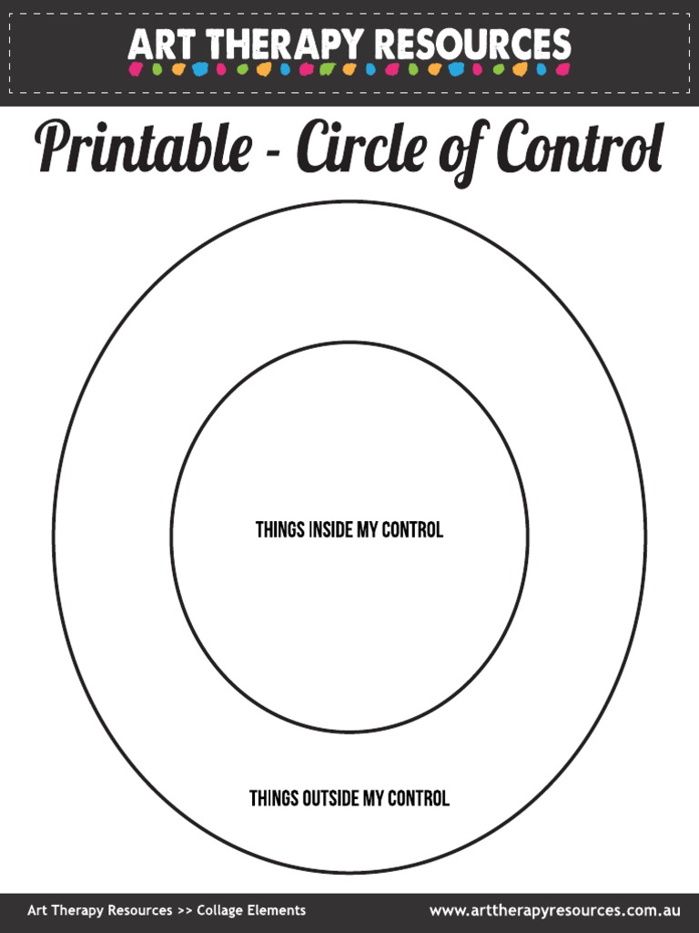 Printables Circle of Control US | PDF