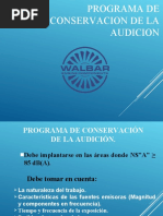 Programa De Conservación Auditiva Pdf