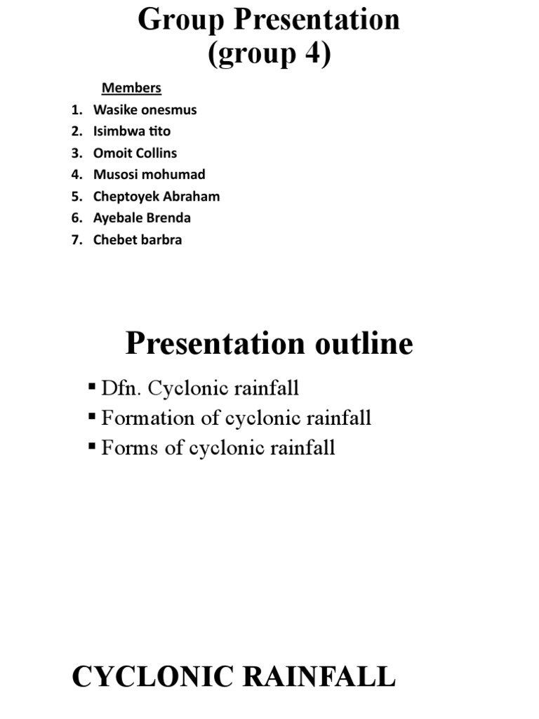 Group Presentation | PDF