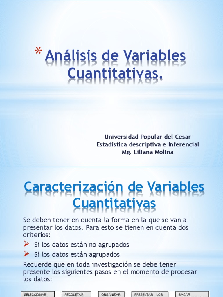 Variables Cuantitativas (Tablas de Frecuencia y Gráficas) Con Ejemplo Resuelto | PDF ...