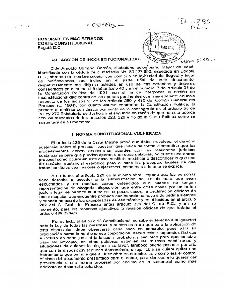 Control de Legalidad | PDF