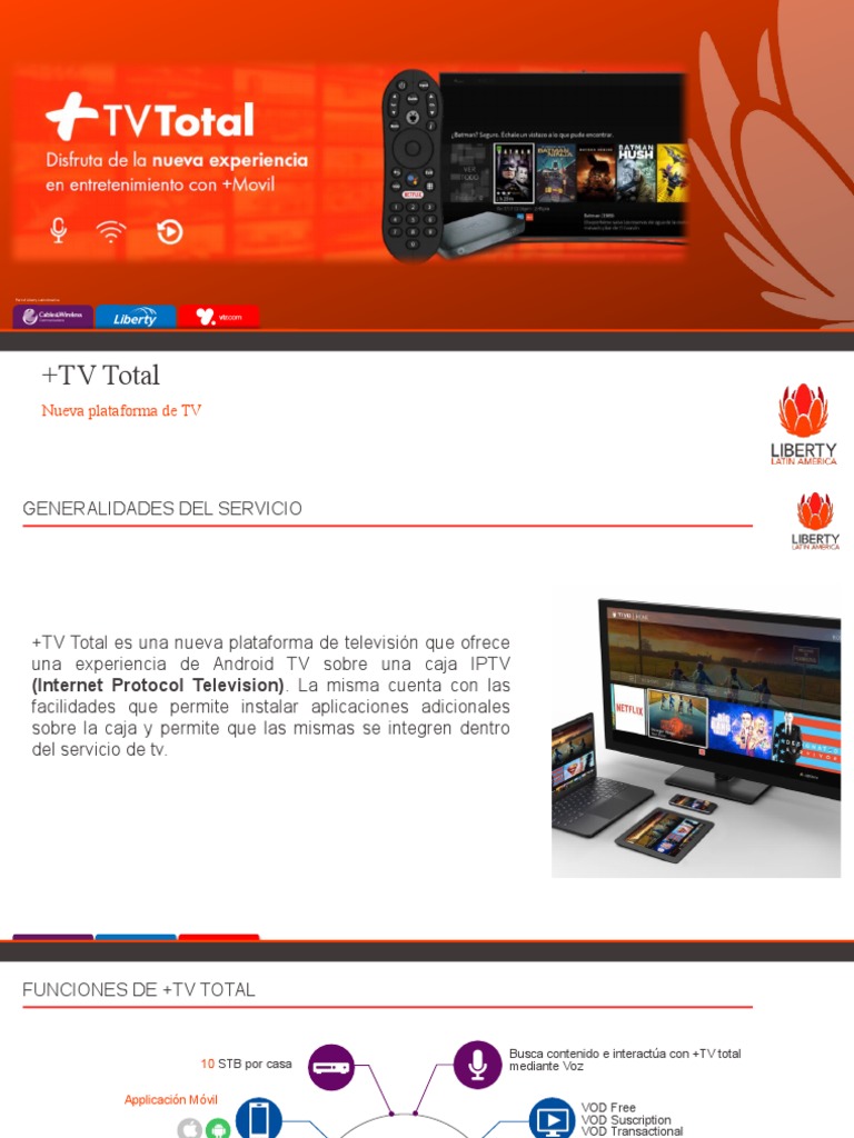 Nueva plataforma de televisión +TV Total: Características y ...