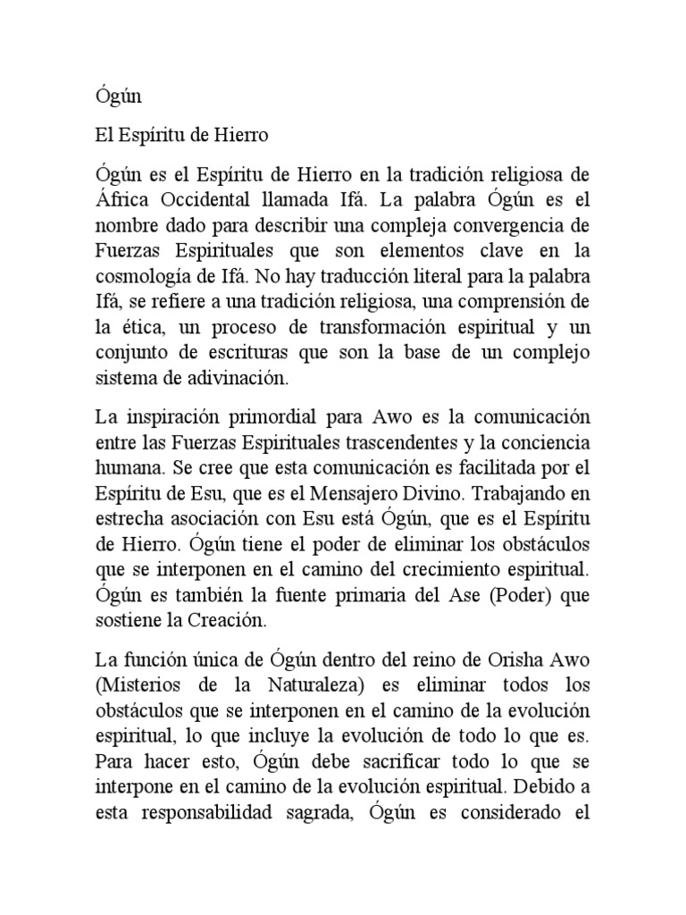 Ógún | PDF