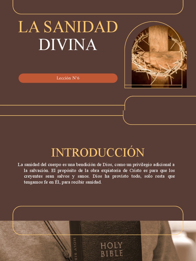 Doctrina de la Sanidad Divina | PDF | Divinidad | Jesús