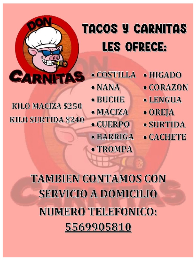 Carnitas | PDF