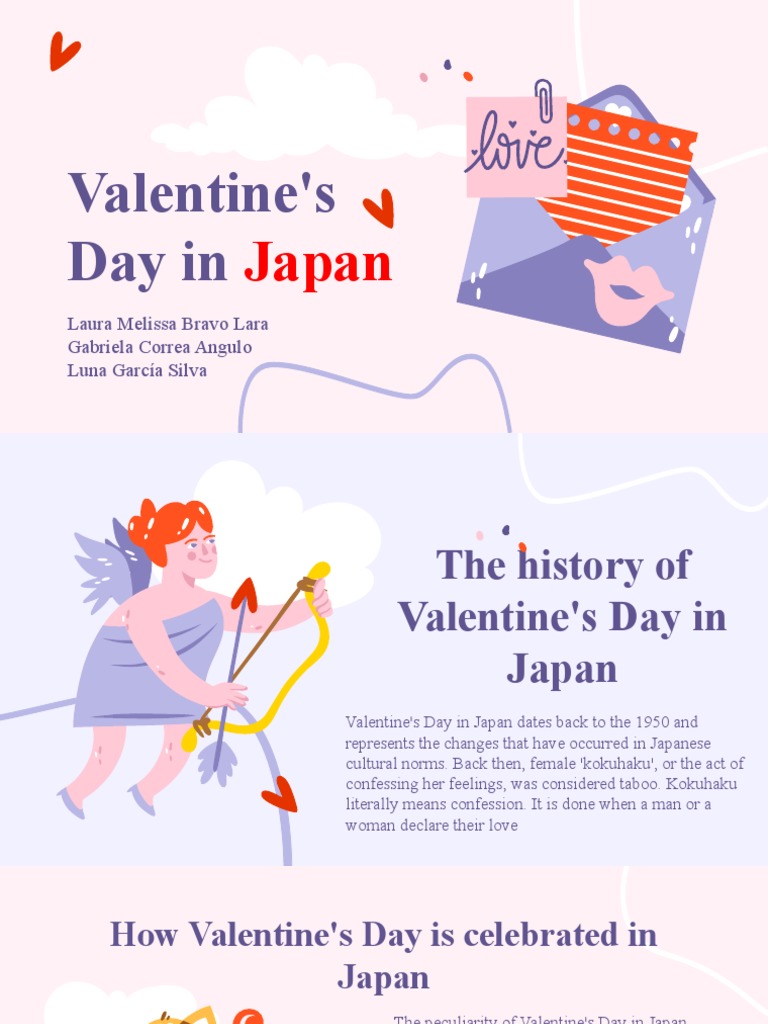 Valentine's Day Traditions in Japan | PDF | Valentine's Day | Intimate ...