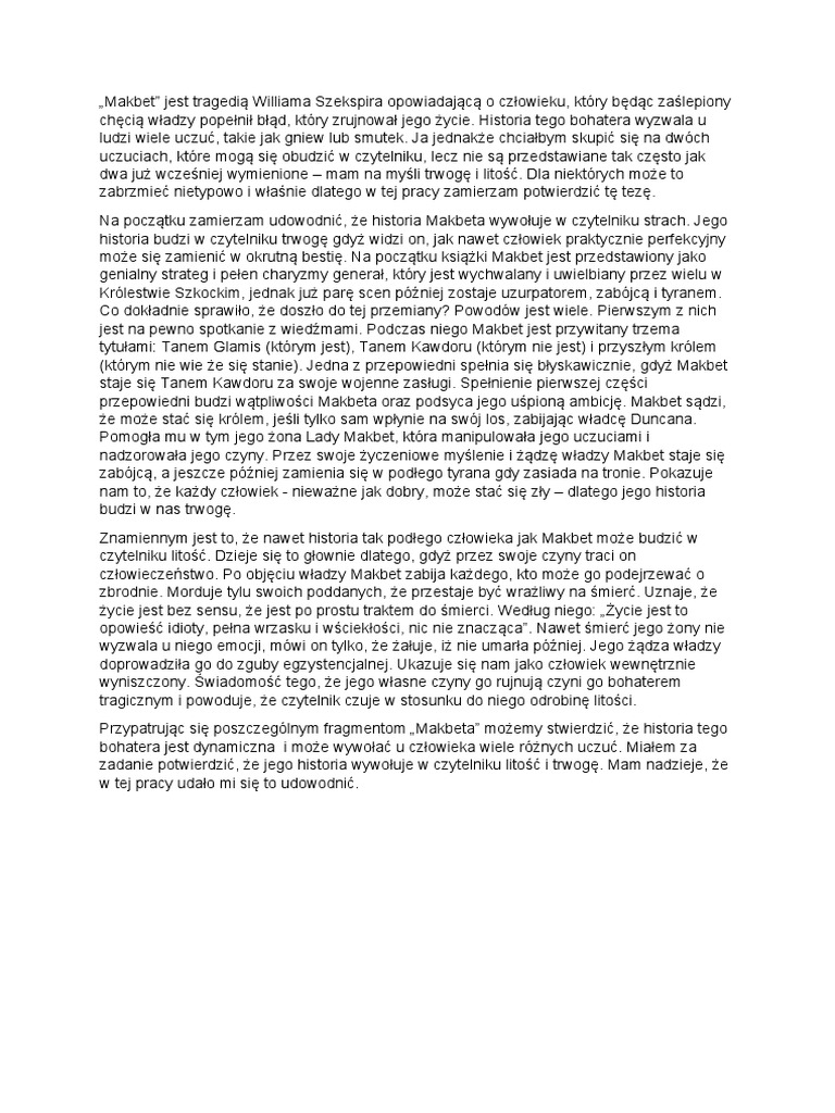 Makbet | PDF