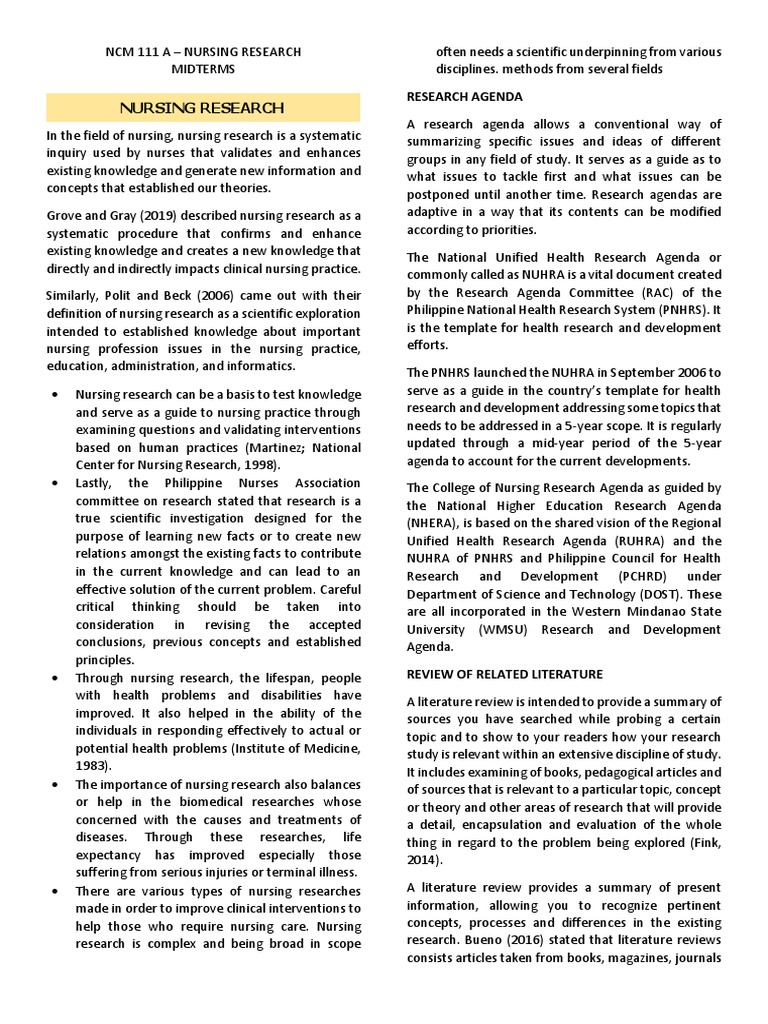 Nursing Research | PDF | Quantitative Research | Theory