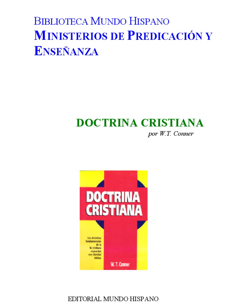 Doctrina Cristiana - W. T. Conner | PDF | Jesús | Fe