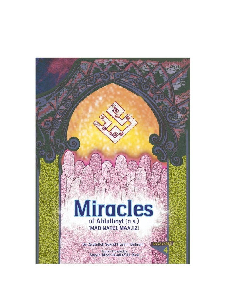 Miracles of Ahlulbayt Asws Vol 4 | PDF | Jesus | Prophets And ...