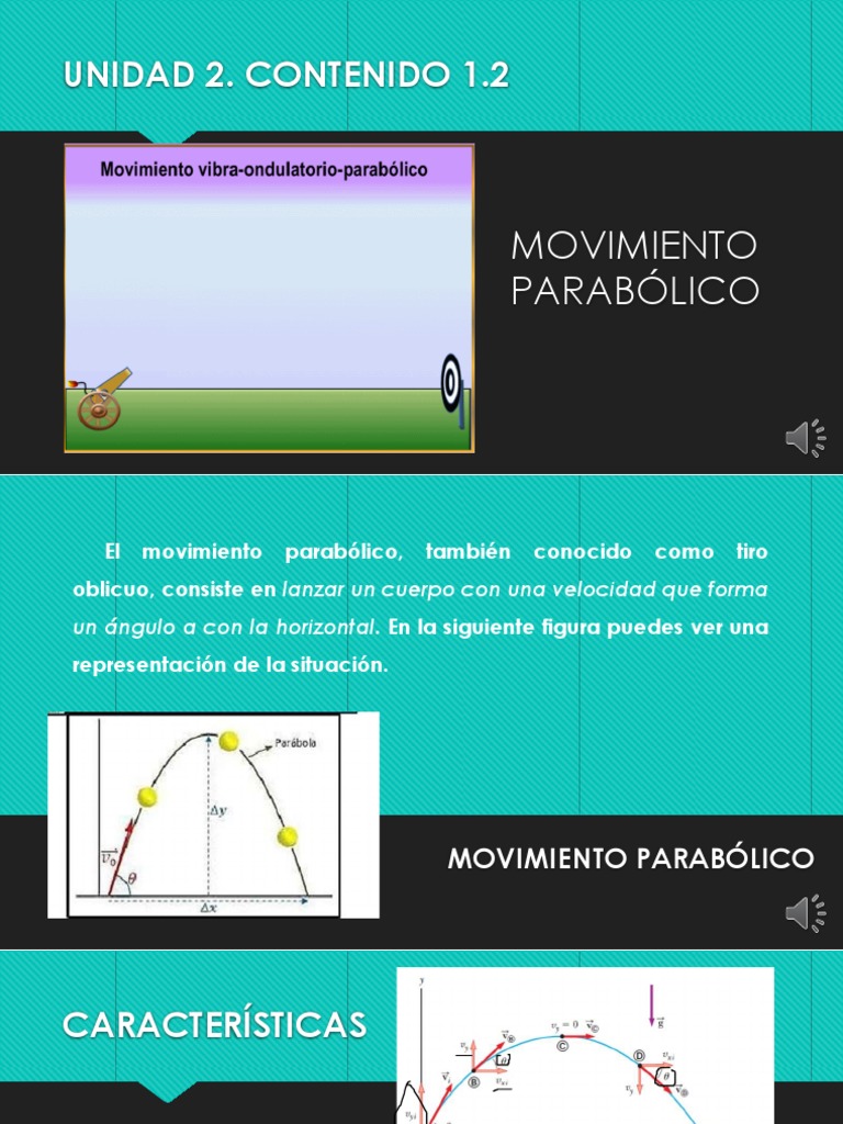Movimiento Parabolico | PDF