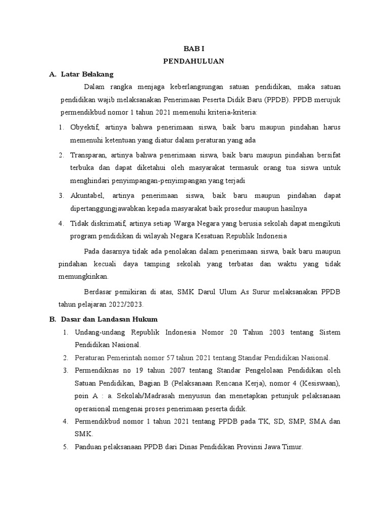 LPJ PPDB | PDF | Karier & Perkembangan | Bisnis