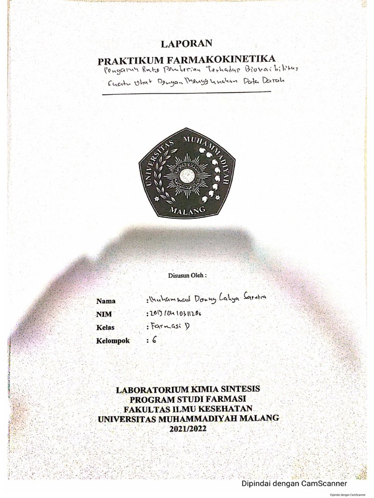 Laporan Akhir Data Darah | PDF