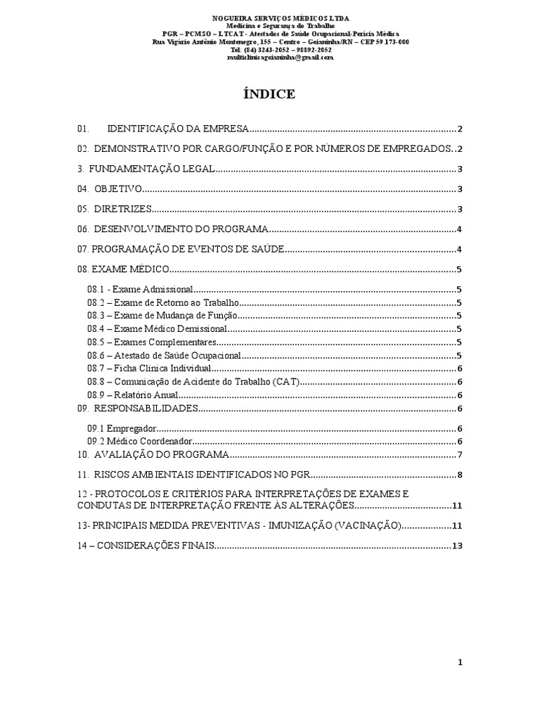 Pcmso Pous | PDF | Vacinas | Vacinação
