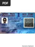 Pan Card Back Side | PDF