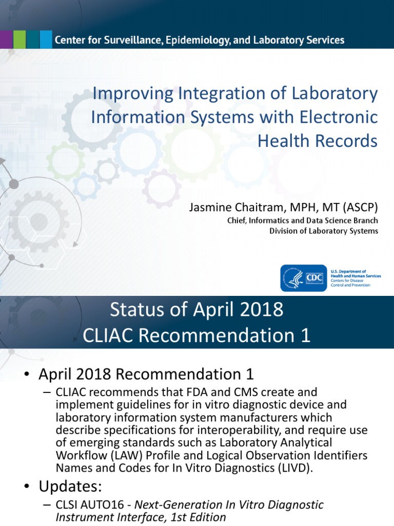 Improving Integration of LIS With Electronic Health Records | PDF ...