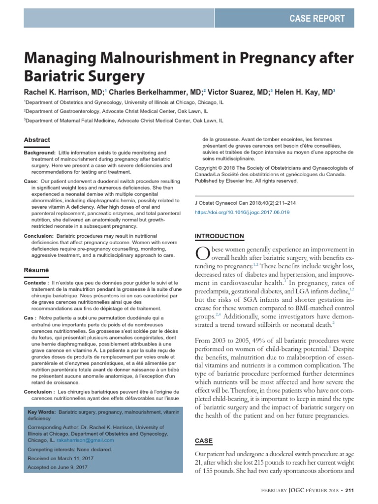 PIIS170121631730261X | PDF | Bariatric Surgery | Pregnancy
