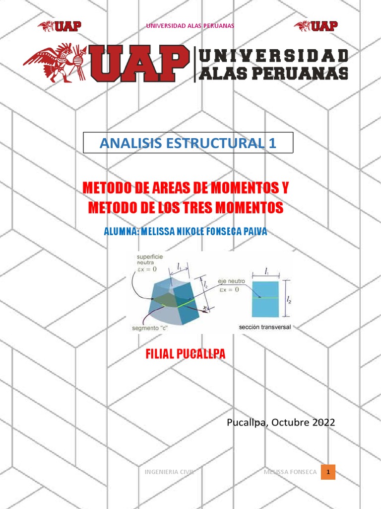 Uap-Analisis Estructural I | PDF | Viga (Estructura) | Elasticidad (Física)