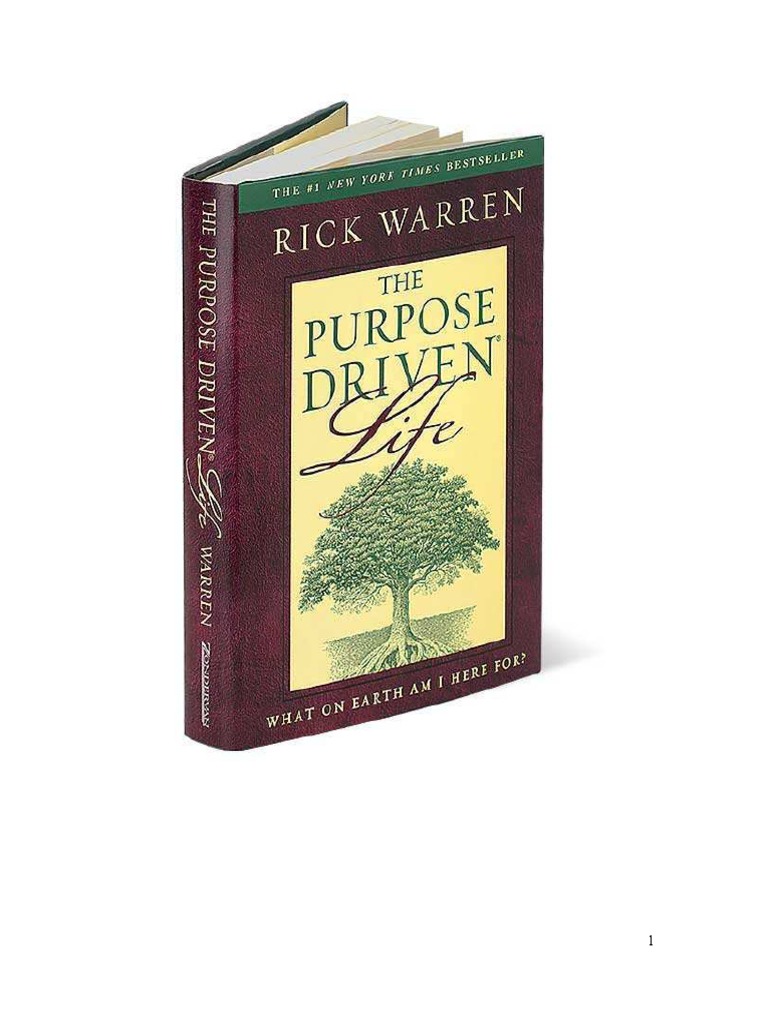 UNA VIDA CON PROPÓSITO - Rick Warren | PDF | Publishing | Intellectual ...