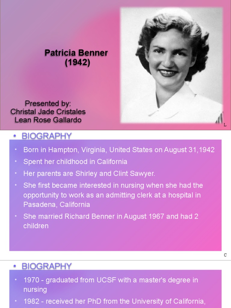 Patricia Benner Final | PDF | Expert | Nursing