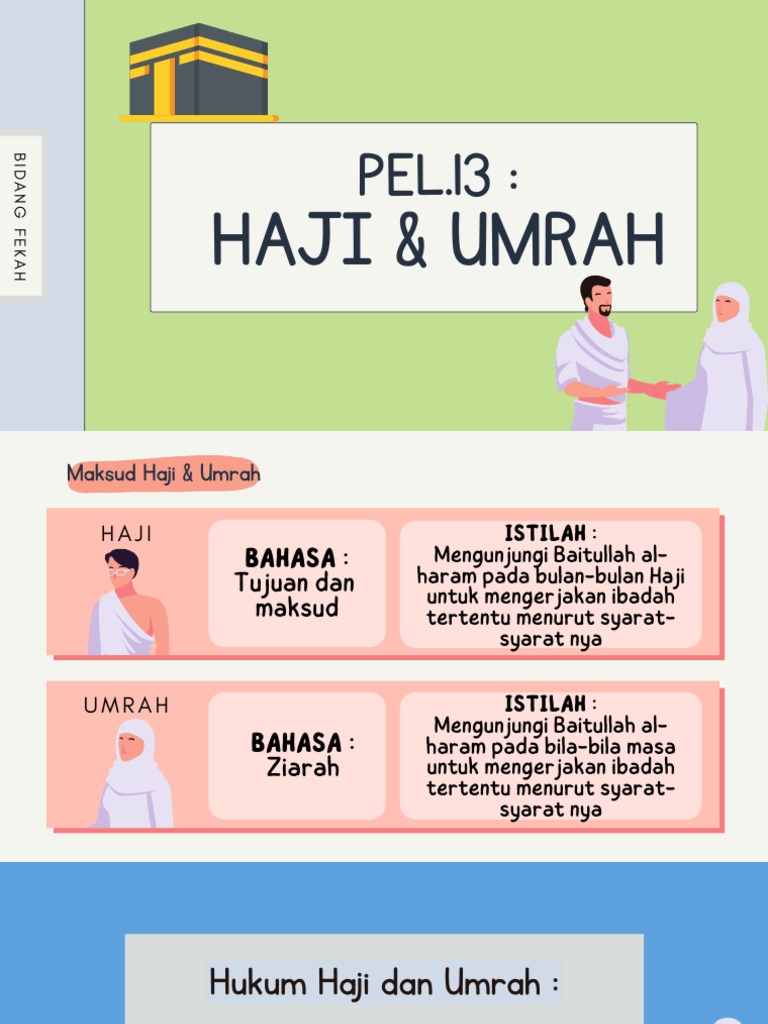 Pel.13 Haji Dan Umrah | PDF
