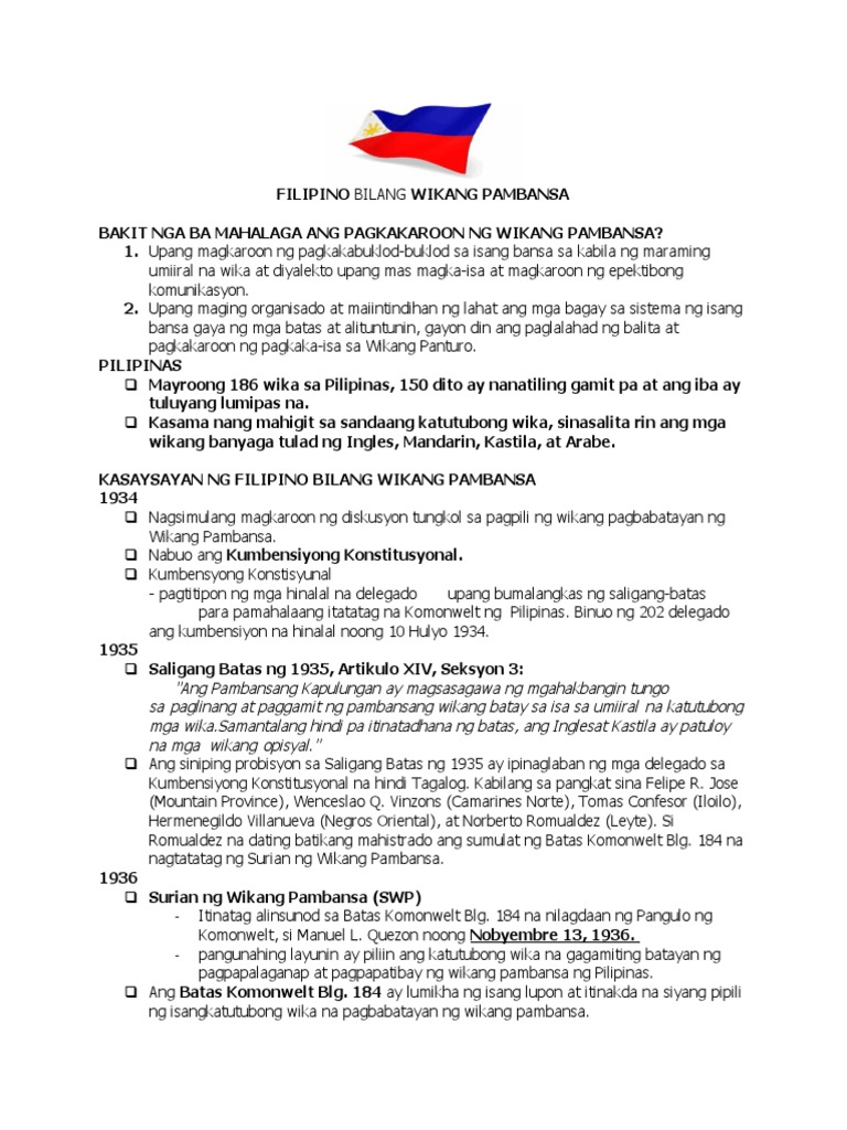 Fildis Reviewer | PDF