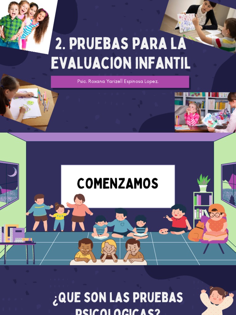 Clase 3 2. Pruebas para La Evaluacion Infantil (Raven Coloreado) | PDF ...