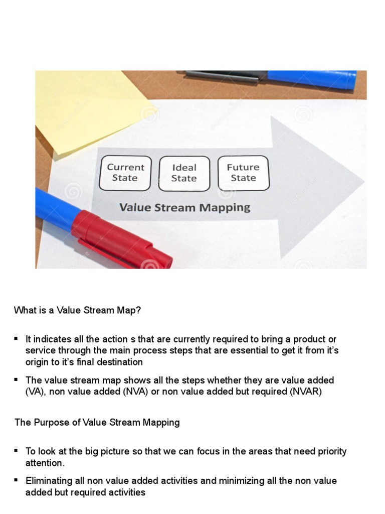 Value Stream Mapping Training Materials | Download Free PDF | Waste ...