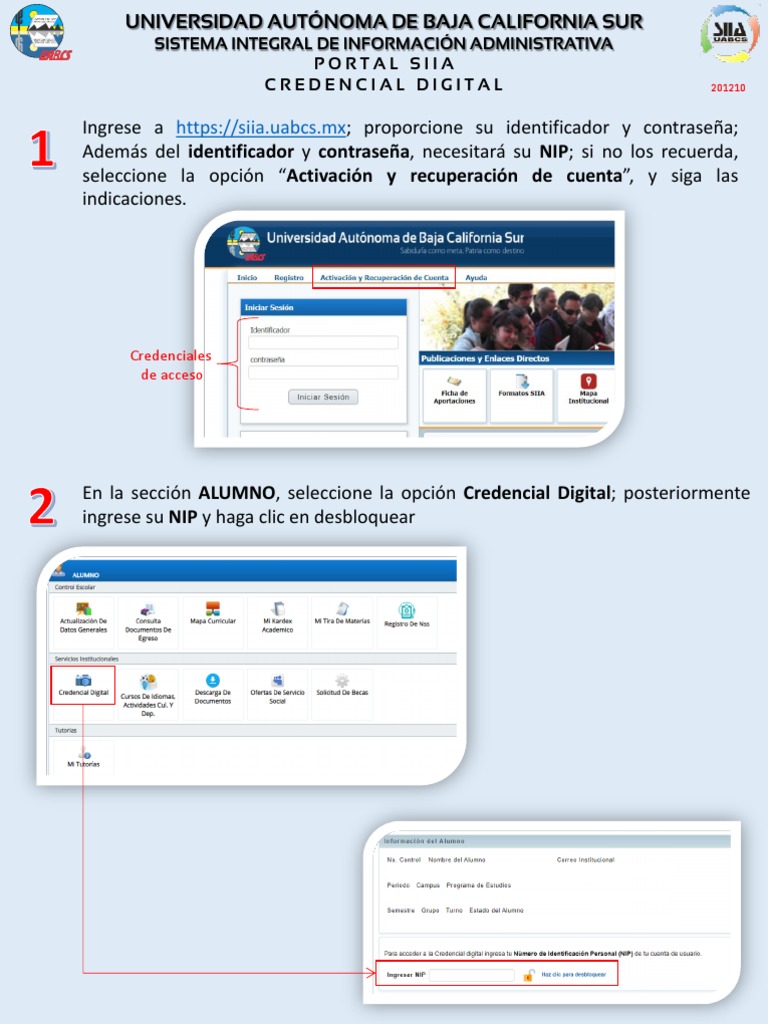 Guia Credencial Digital | PDF | Informática