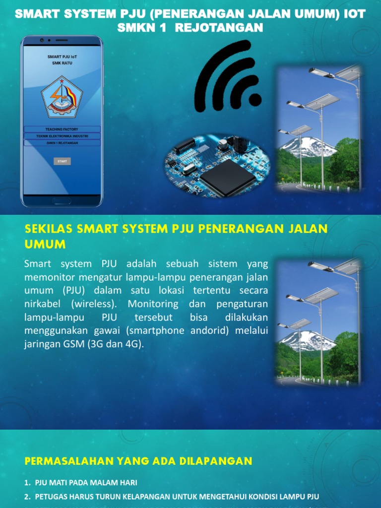 Sistem Smart PJU Berbasis IoT | PDF | Sains & Matematika | Komputer
