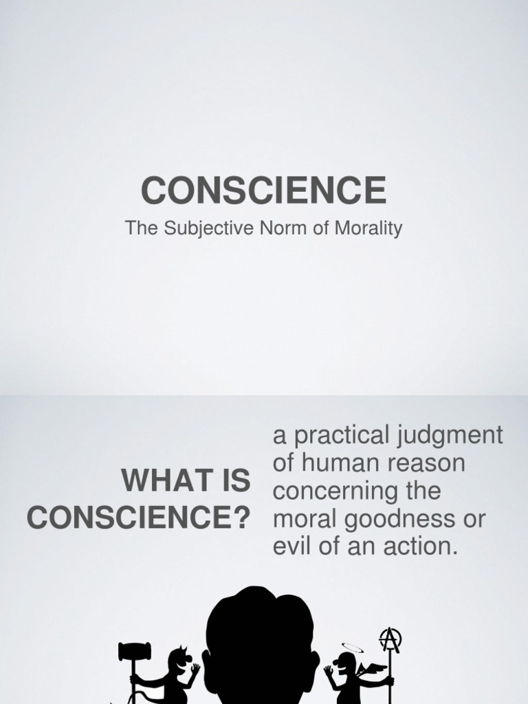 Conscience PDF | PDF | Conscience | Good And Evil