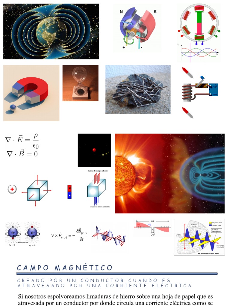 Campo Magnético y Fuerza Magnetomotriz | PDF | Campo magnético ...
