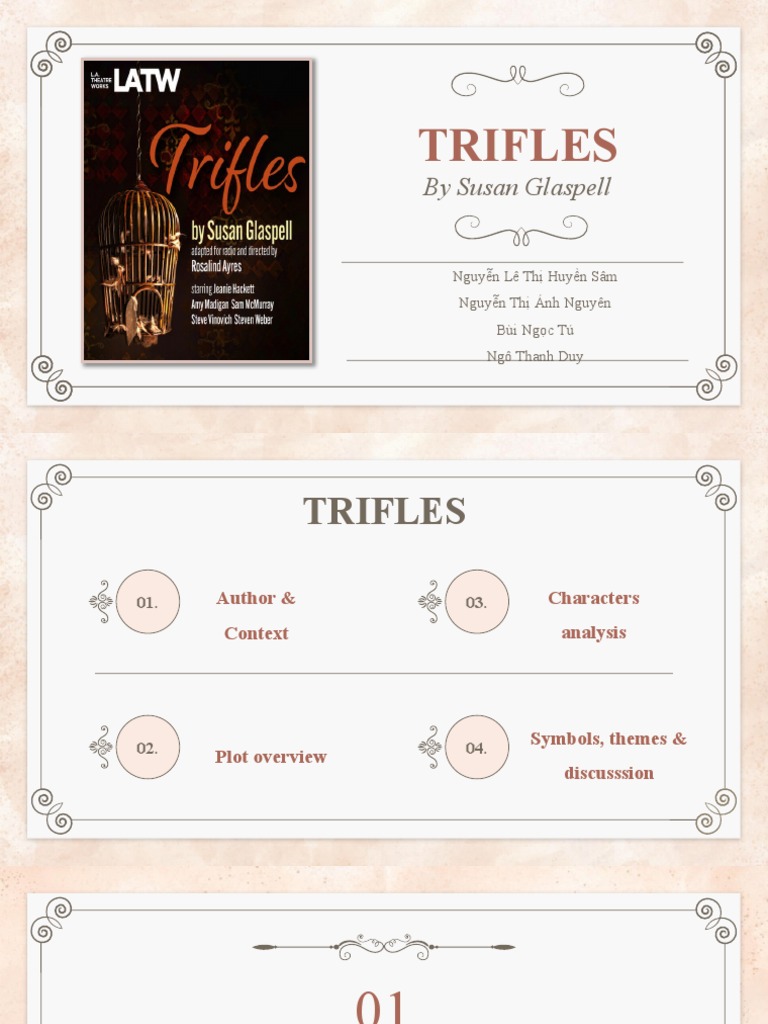 Trifles Presentation | PDF