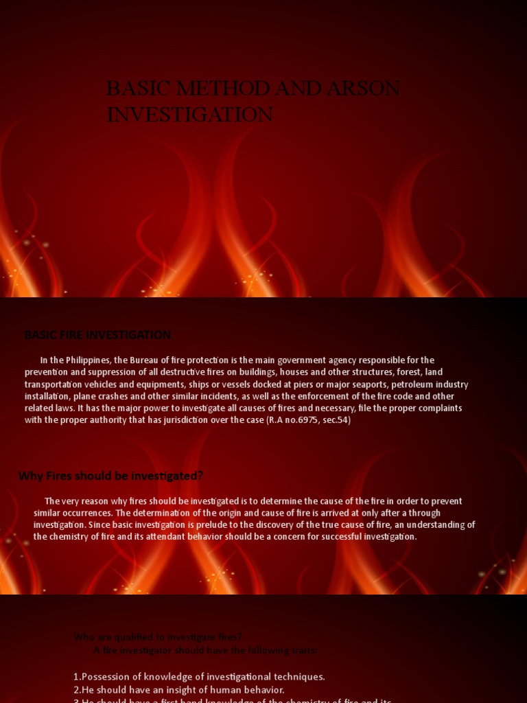 Report Cdi | PDF | Arson | Crime & Violence