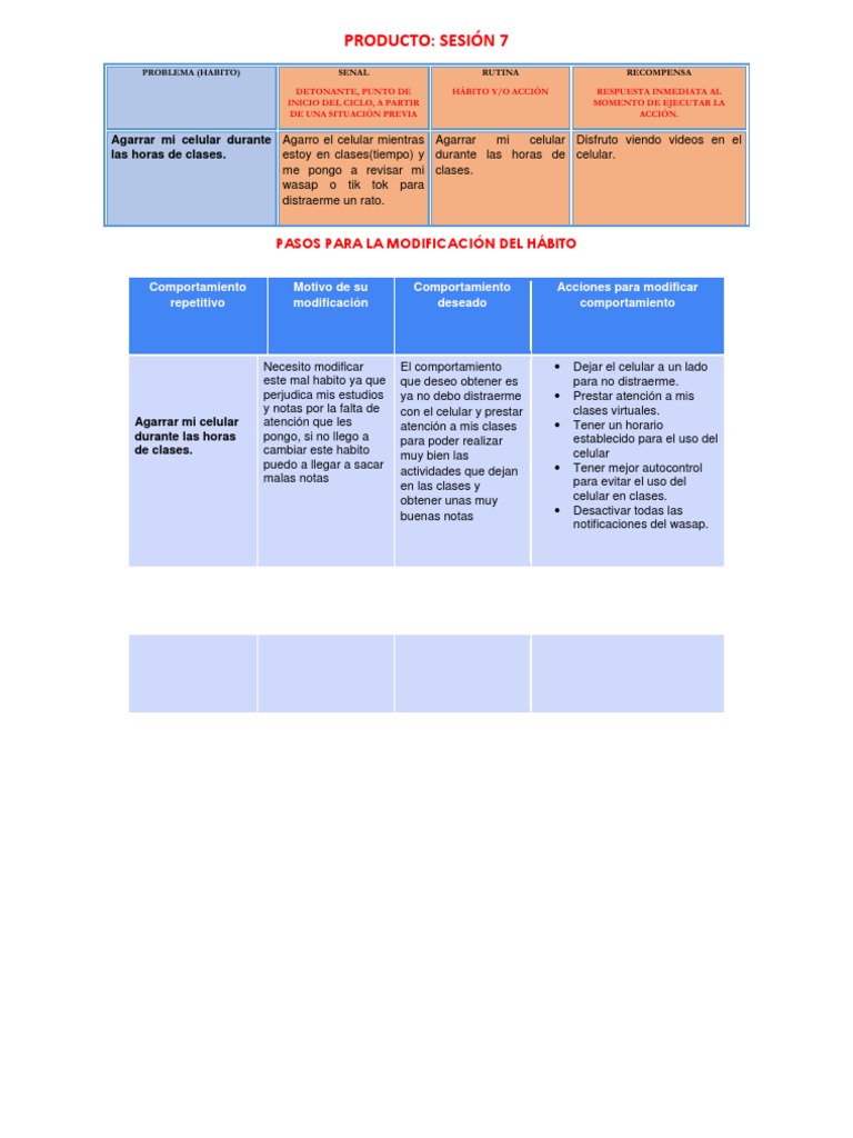 Tarea Tutoria Semana7 | PDF